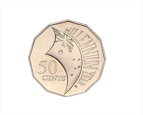 Australian Coins :: Australian Decimal Coins 1966 - 2023 :: 2000 Fifty ...