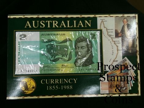 Coin & Banknote Collector Packs :: 1988 Australian Two Dollar Banknote ...