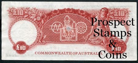 Australian Banknotes :: Australian Pre Decimal Banknotes :: Ten Pound ...