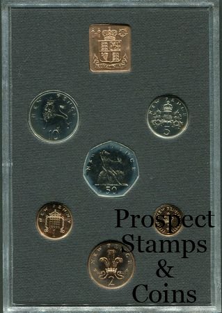 World Coins :: 1971 Great Britain Six Coin Proof Set