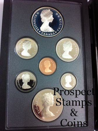 World Coins :: 1985 Canada Seven Coin Proof Set