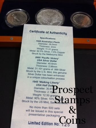 World Coins :: 2005 The End of World War II Coin Collection