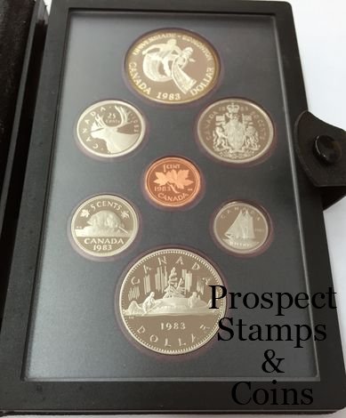 World Coins :: 1983 Canada Seven Coin Proof Set