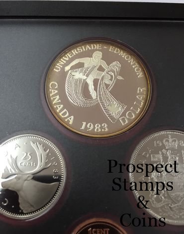 World Coins :: 1983 Canada Seven Coin Proof Set