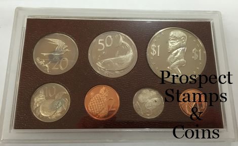 World Coins :: 1975 Cook Island Seven Coin Proof Set