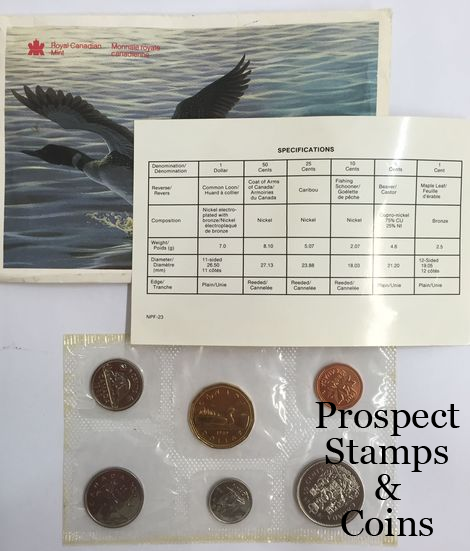 World Coins :: 1989 Canada Six Coin Mint Set
