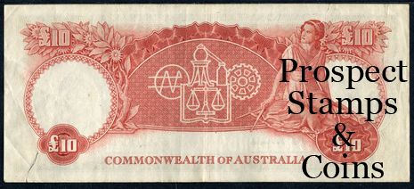 Australian Banknotes :: Australian Pre Decimal Banknotes :: Ten Pound ...