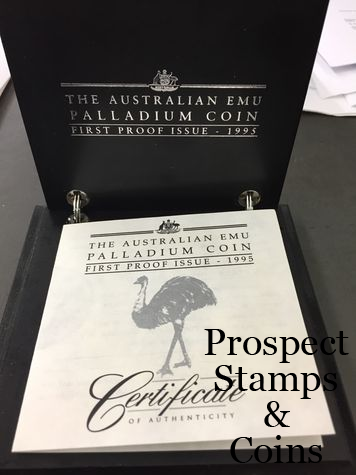 The Perth Mint :: 1988 - 2002 Coin Releases :: 1995 Australian Emu 1oz ...