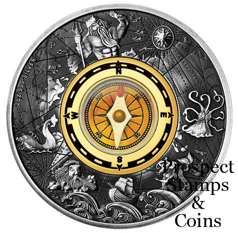 The Perth Mint :: 2017 Coin Releases :: 2017 Compass 2oz Silver ...