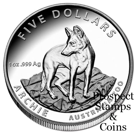 Royal Australian Mint :: 2017 Coin Releases :: 2017 Archie the Dingo ...
