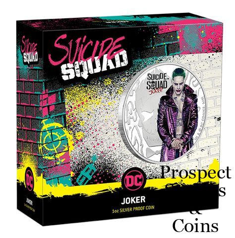 The Perth Mint :: 2019 Coin Releases :: 2019 Suicide Squad - Joker 1oz ...