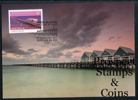 Stamps - Australian :: Australia Post Maxi Cards :: 2017 Jetties (4 ...