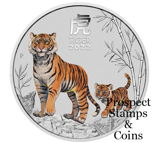 The Perth Mint :: 2022 Coin Releases :: 2022 Year of the Tiger 1/4oz ...