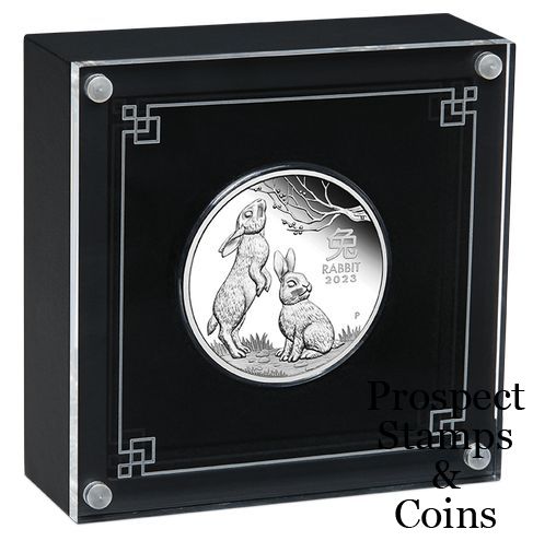 Lunar Year Coins :: 2023 Year of the Rabbit 1oz Silver Proof Coin