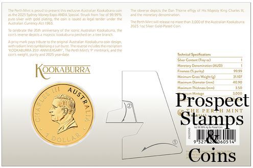 Coin Show Releases :: 2025 Australian Kookaburra 35th Anniversary Privy ...